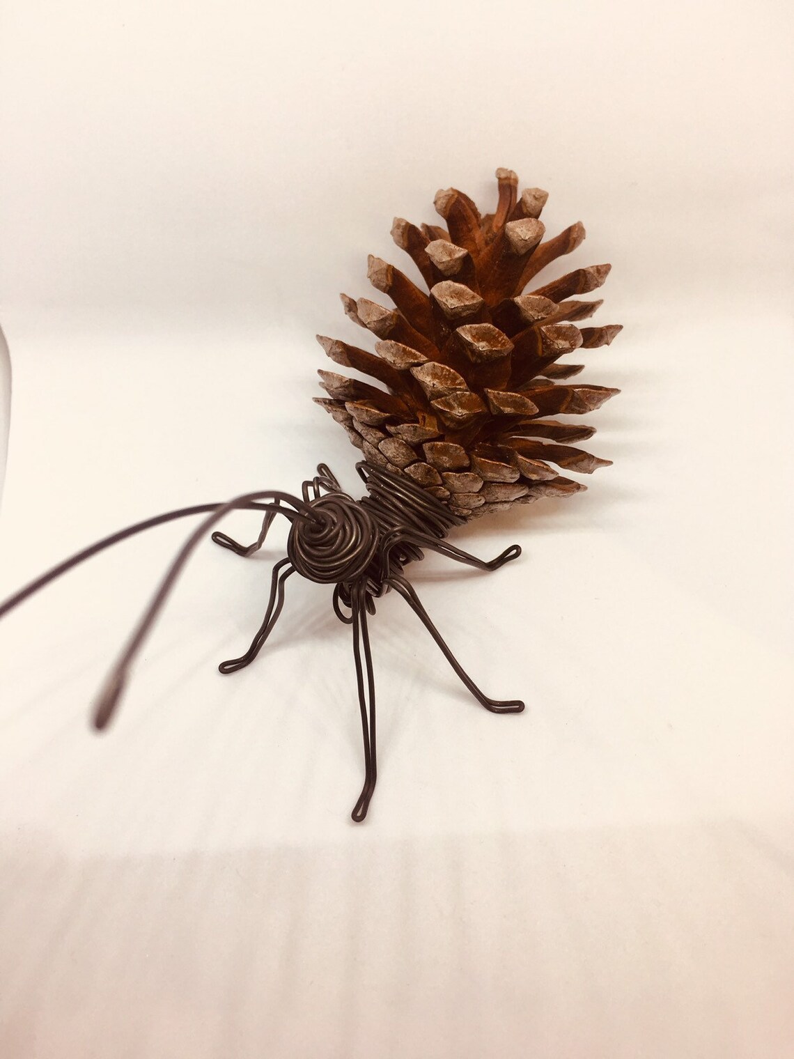 Wire Ant With Pineapple. Sculpture With Iron Wire and Objects - Etsy