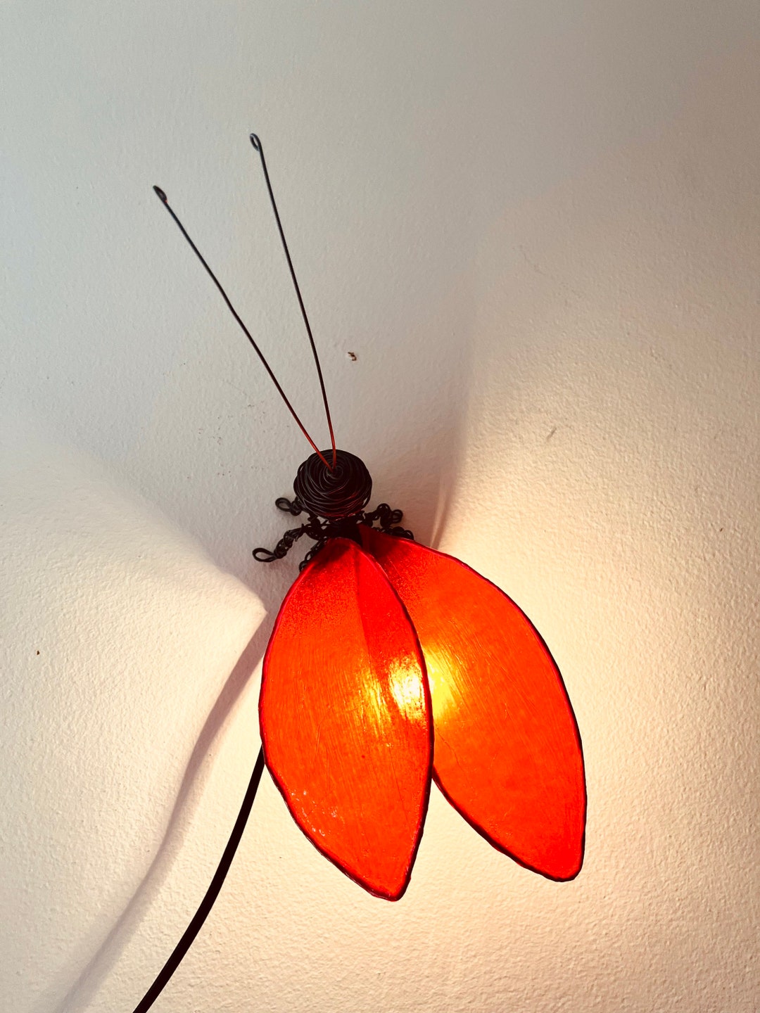 Ant Lamp. Ant With Light. Firefly. Paper Lamp. Night Lamp Night Light ...