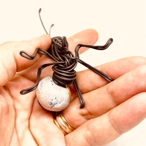 Barcelona Modernist Ceramics. Wire Ant With Crackled Enameled - Etsy