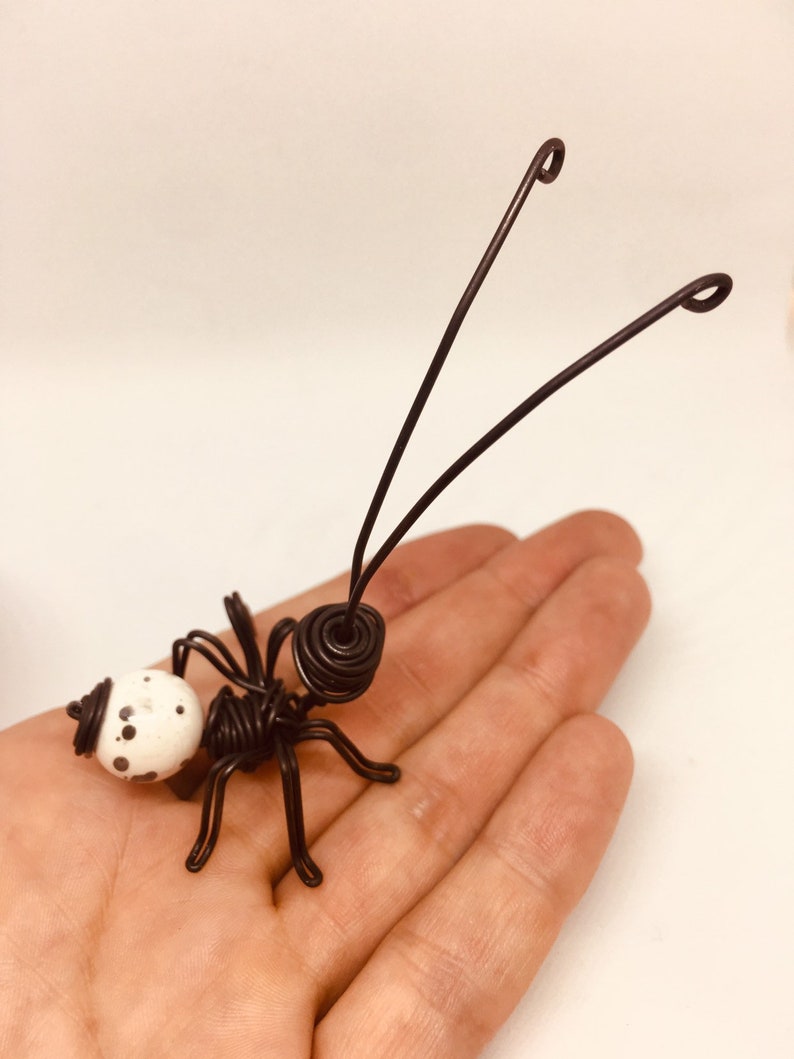 Wire Art. Insect. Insect Motif. Ant With Ceramic. Antlimited | Etsy