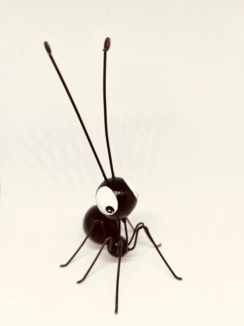 Porcelain Ant Figure. Black Ant Funny Ant. Gift for Birthday. Gift for ...