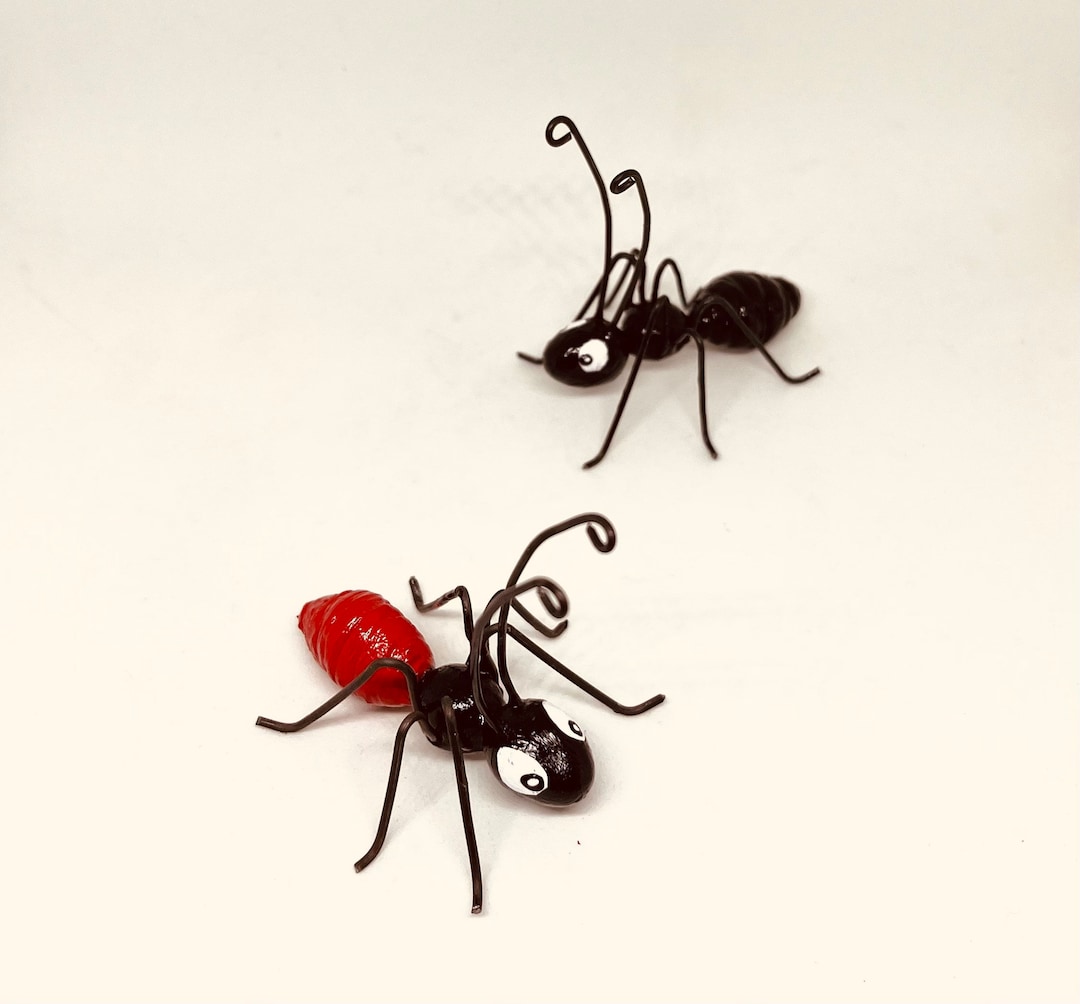 Pair of Carpenter Ants. Gift for Anniversary. Gift for Partners ...