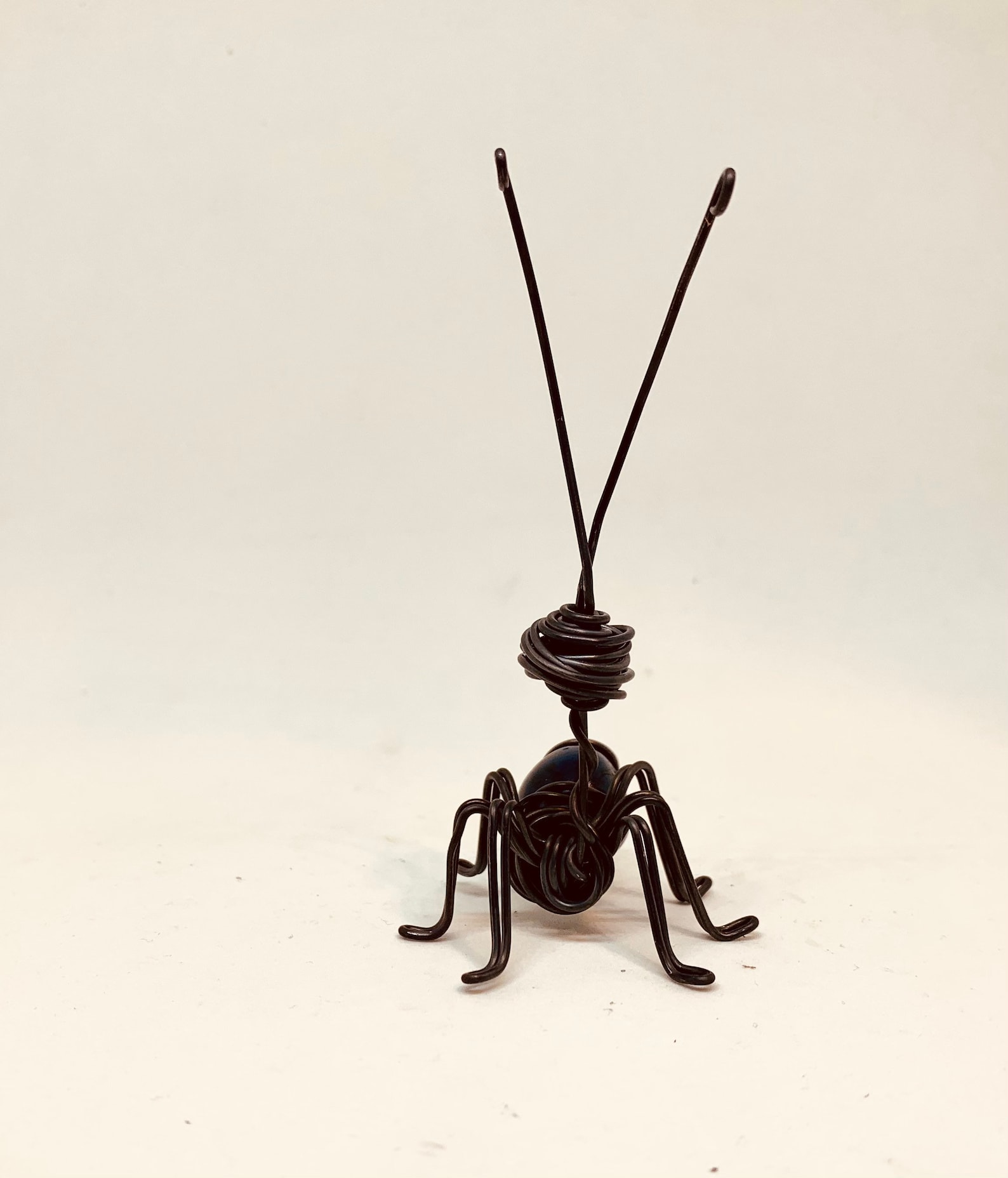 Dark Blue Ant. Wire Ant. Insects Wire Bug. Wire Art. Wire Figure. Wire ...