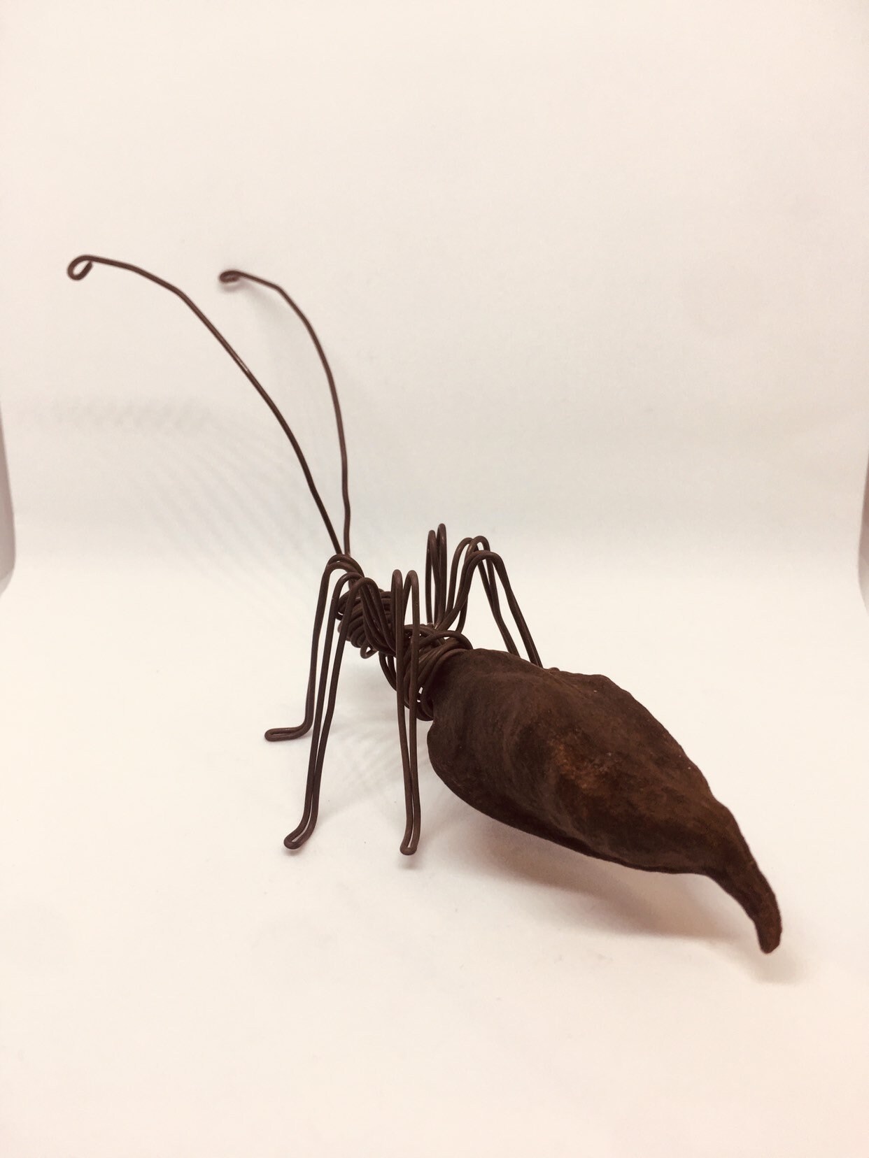 Black Ant. Insect Made of Wire. Ant With Seed. Ant Hand Made - Etsy