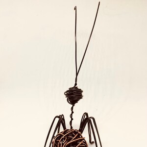 Black and Copper Ant. Wire Ant. Wire Art. Barcelona Art. Ant Ornament ...