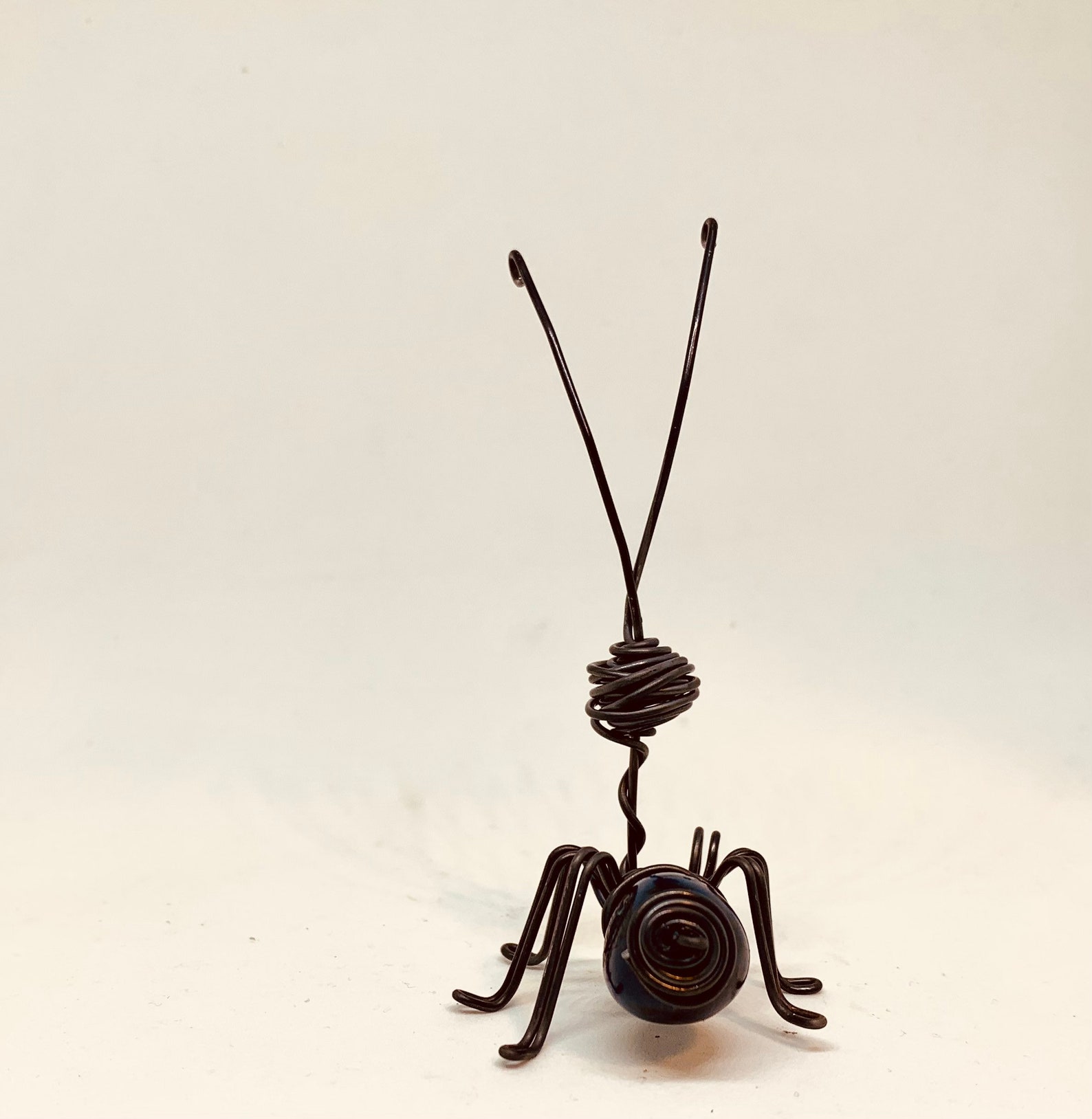 Dark Blue Ant. Wire Ant. Insects Wire Bug. Wire Art. Wire Figure. Wire ...