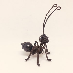 Black Ant. Wire Ant. Ant on Iron Wire. Funny Ant. Worker Ant. Ant ...