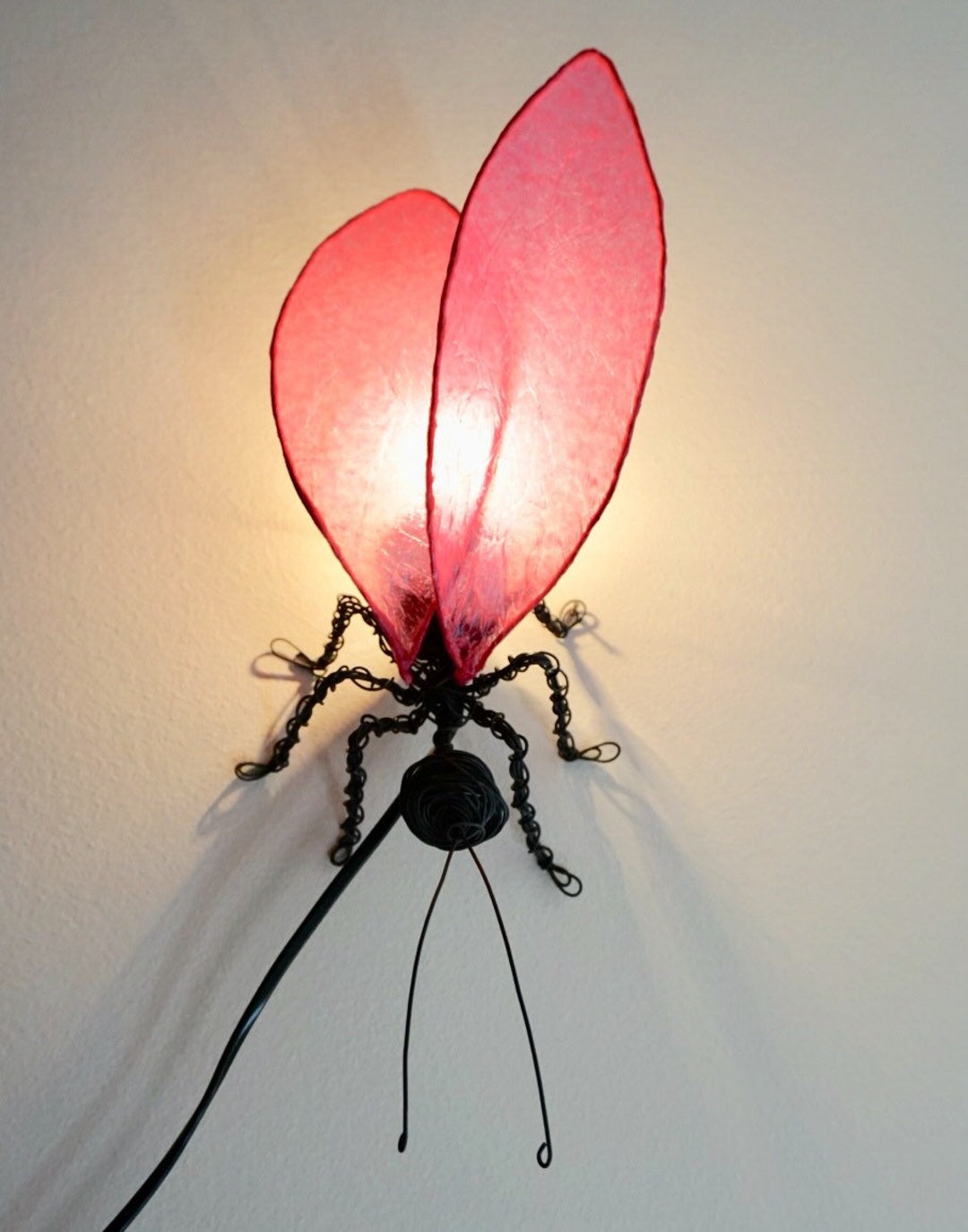 Ant Lamp. Ant With Light. Firefly. Paper Lamp. Night Lamp Night Light ...