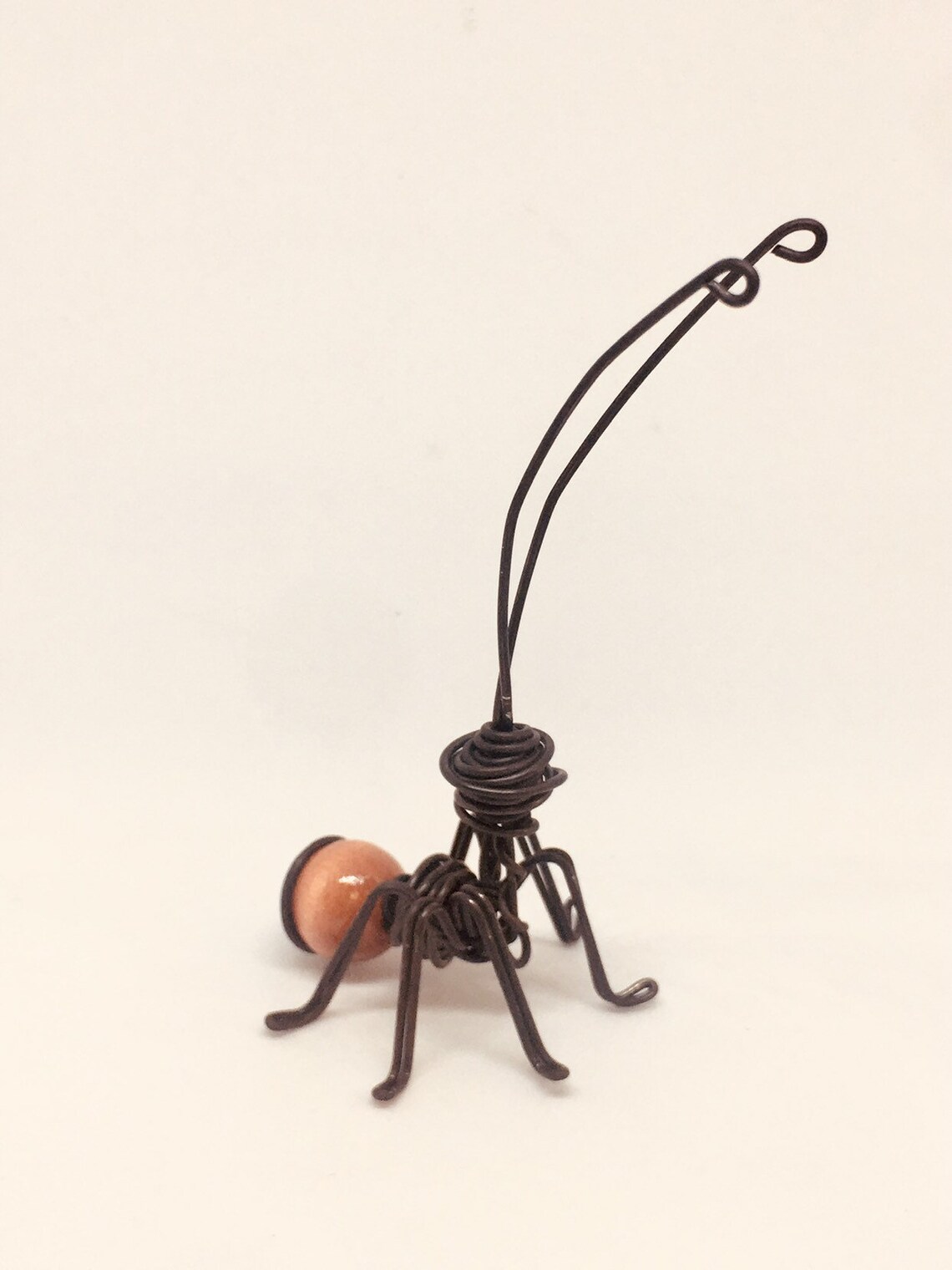 Wire Sculpture of Insect. Brown and Black Ant. Light Brown. - Etsy