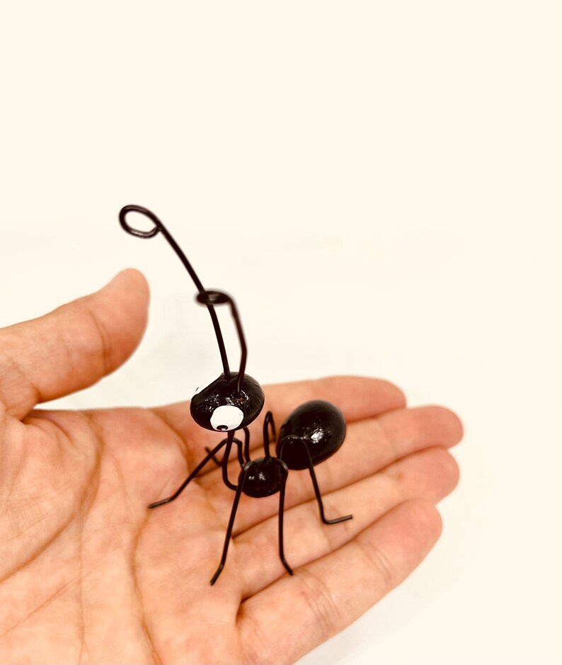 Ant to Decorate. Black Ant for Wall or Counter. Porcelain Ant. - Etsy