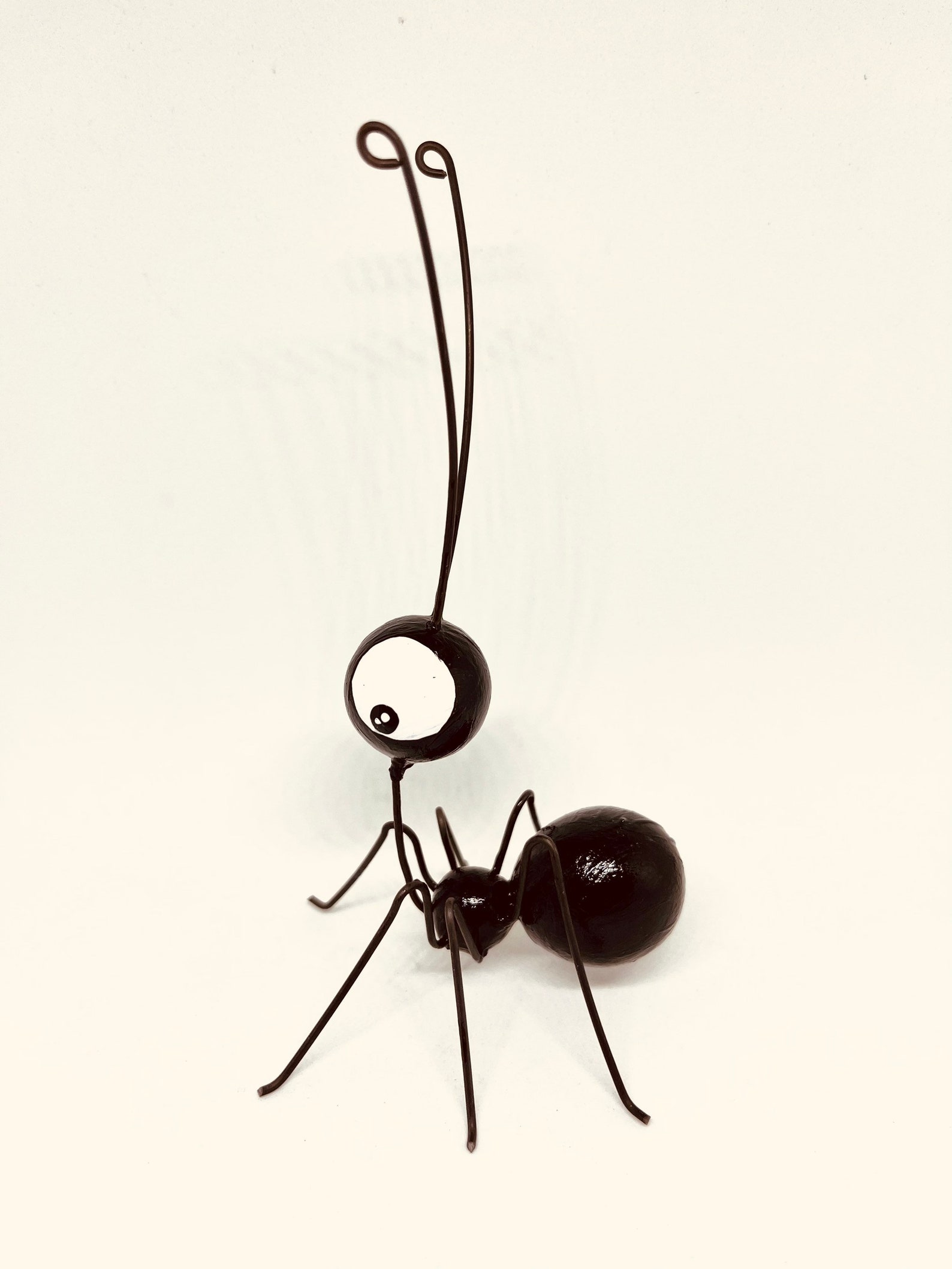Porcelain Ant Figure. Black Ant Funny Ant. Gift for Birthday. Gift for ...