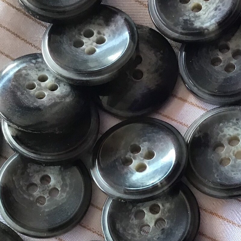 Two Tone Buttons - Etsy