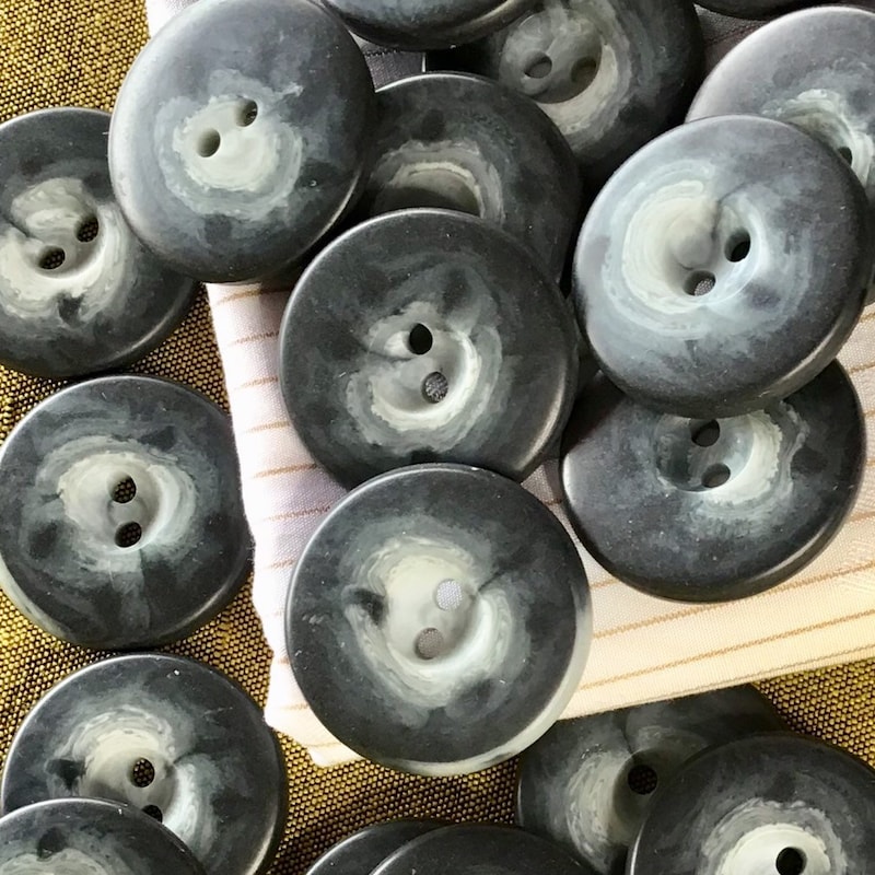 Two Tone Buttons - Etsy