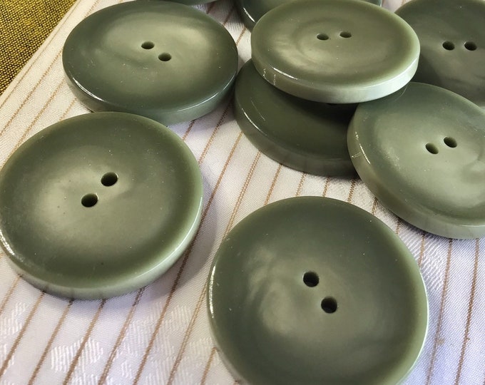 Italian Grey BUTTONS LARGE 2 HOLE Buttons 1 25mm 40L - Etsy