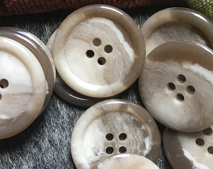 WINE BURGUNDY Vintage Italian Buttons for Clothing / 1" Buttons ...