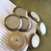 Imitation Ivory Shell Buttons 13/16 VINTAGE Sewing Button for Clothing ...