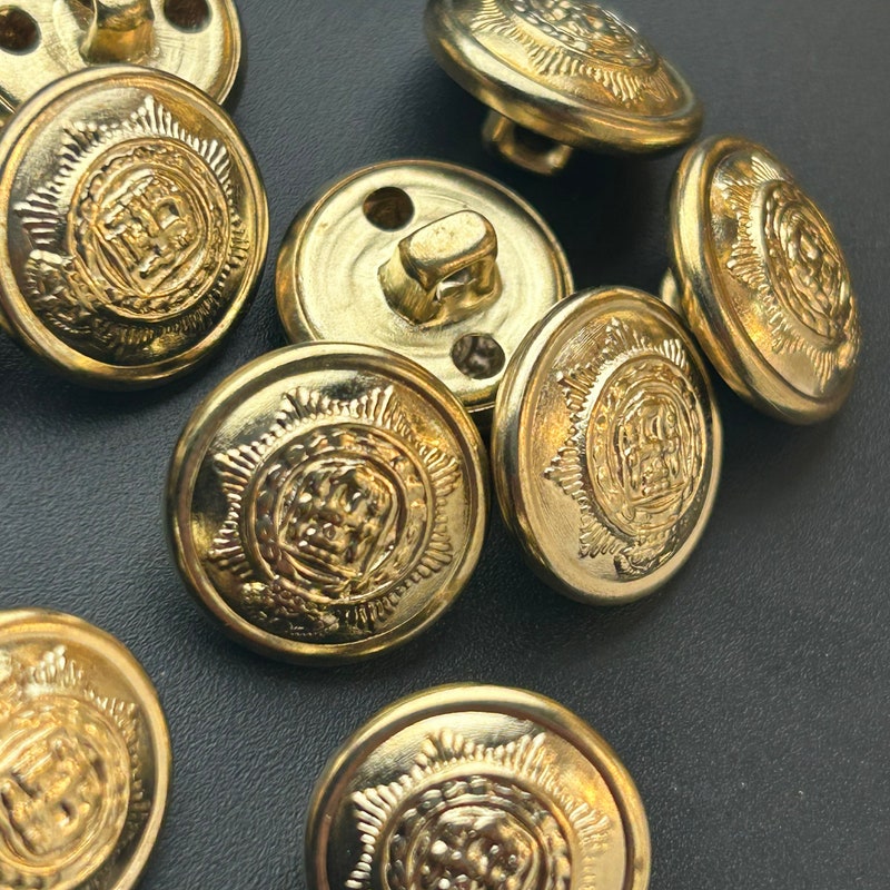 Embossed Buttons - Etsy