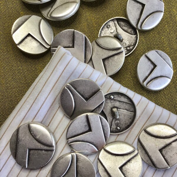 Embossed Buttons - Etsy