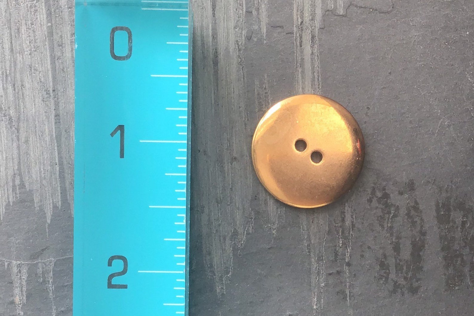 1 Inch 2 Hole METAL GOLD BUTTONS Vintage Metal Buttons for - Etsy