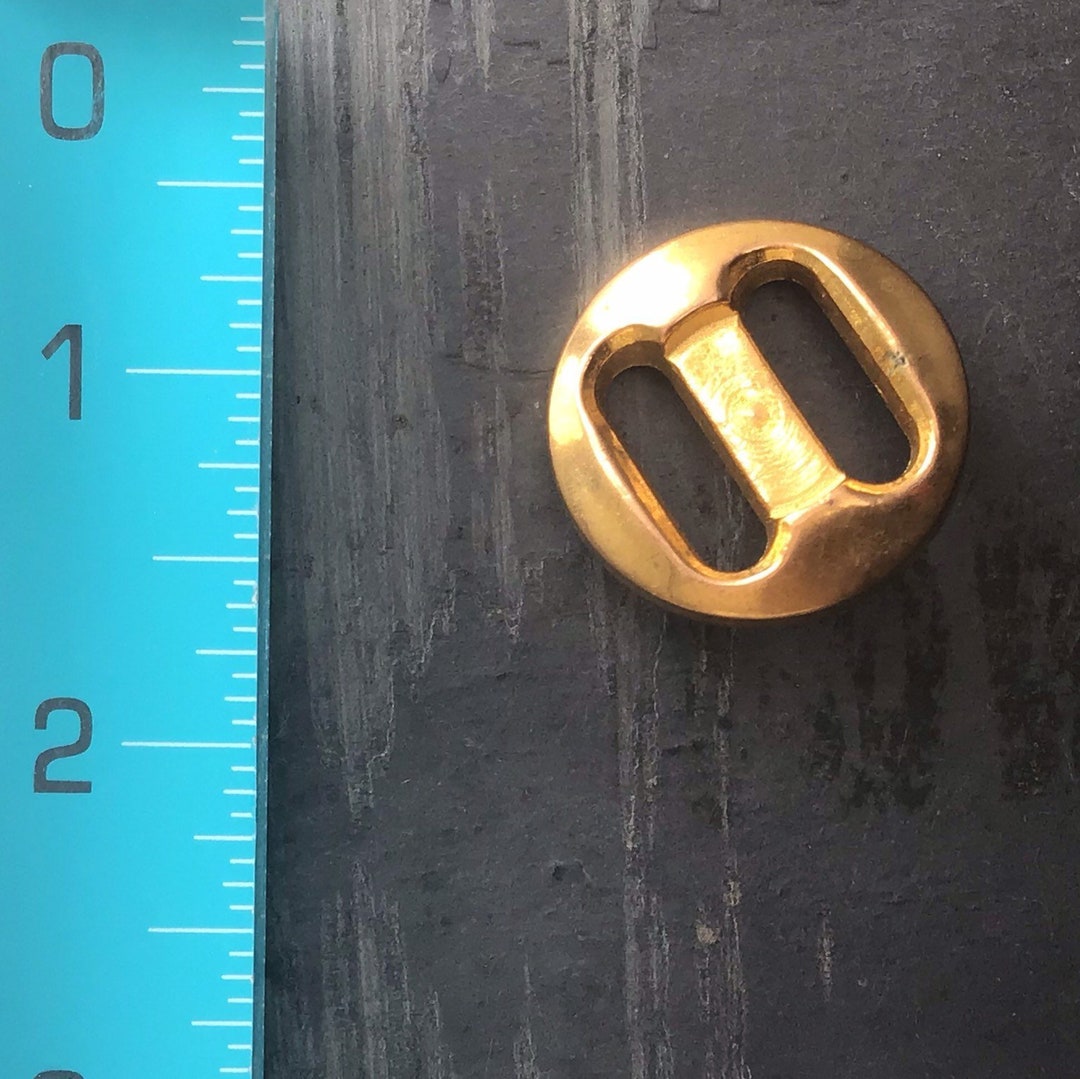 Vintage Gold Metal Shank Buttons: Designer Blazer & Coat Fasteners (1-1 ...