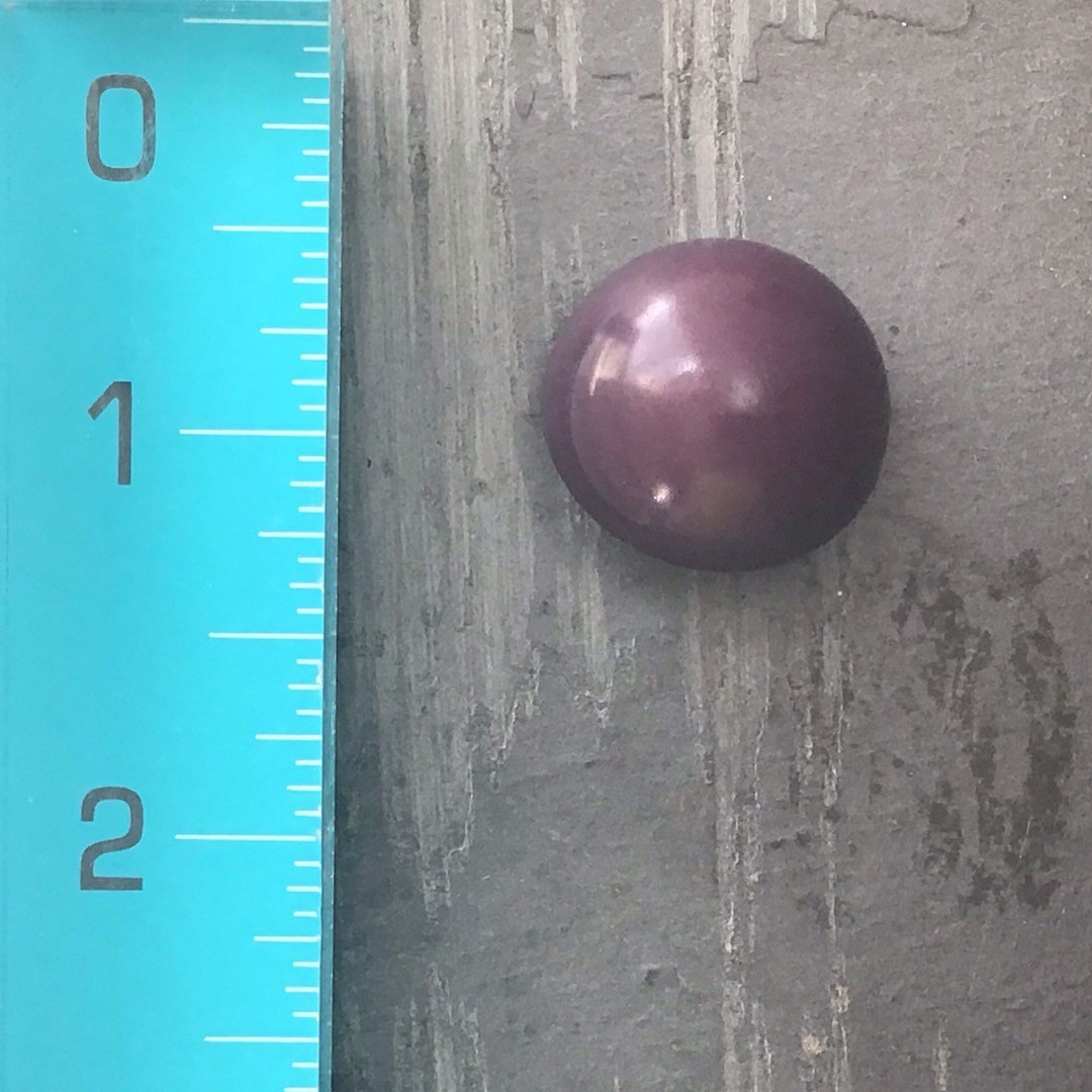 PURPLE DOME Buttons 1" Half Ball Buttons for Clothing / Coat Buttons ...