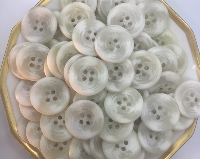 1 Grey Buttons WHOLESALE 4 Hole Buttons VINTAGE 25mm 40L - Etsy