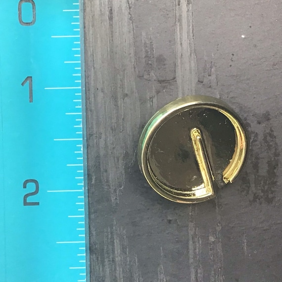 Light Gold Shank Buttons 1-1/8 Vintage Plastic Gold - Etsy