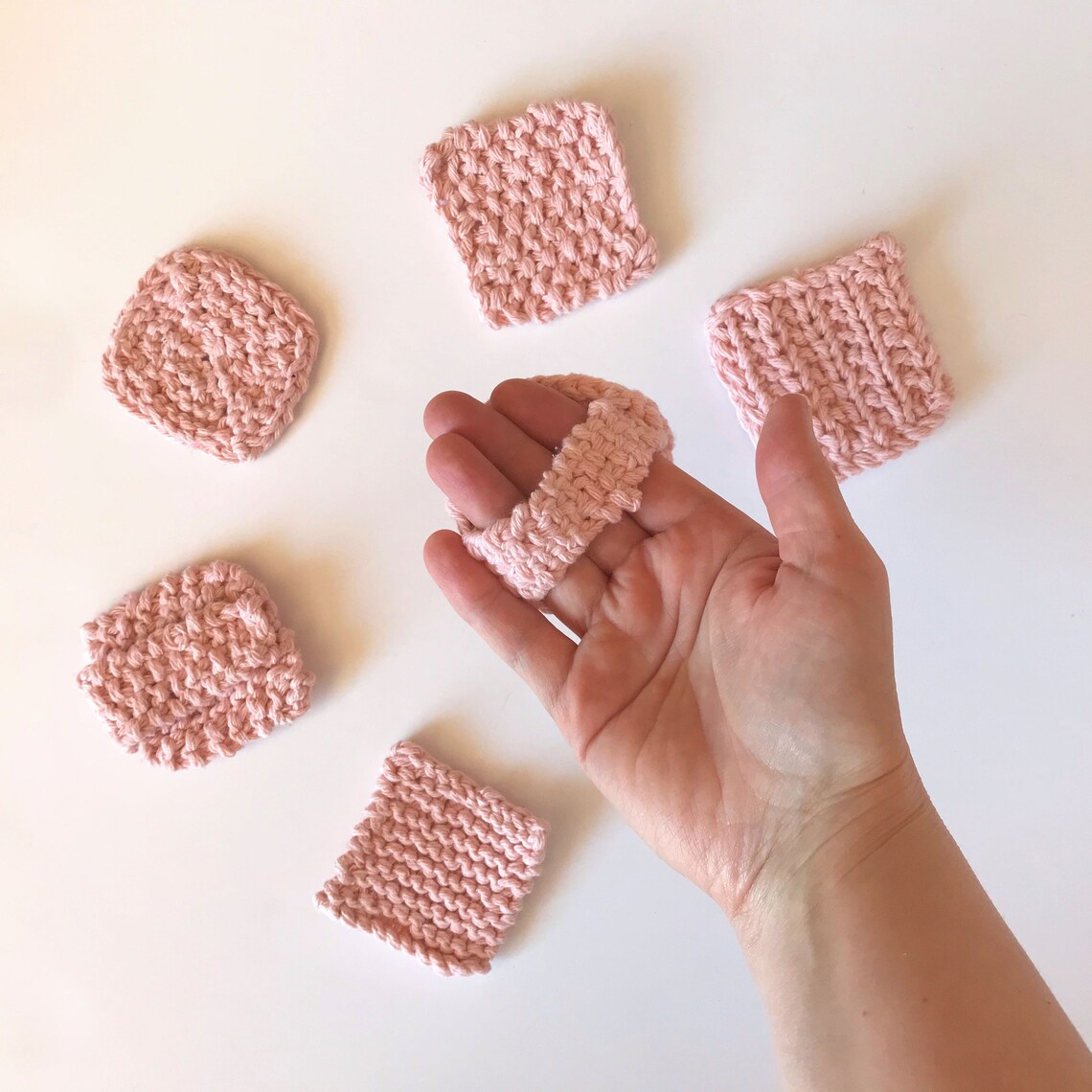 Face Scrubbies Knitting Pattern: Reusable Cotton Make-up Remover ...