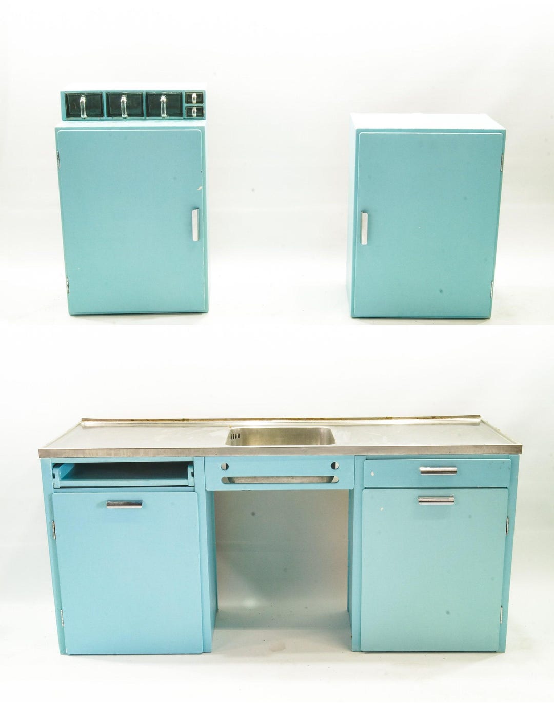 Piet Zwart for Bruynzeel Floor & Wallcabinet Modules Kitchen in Medical ...
