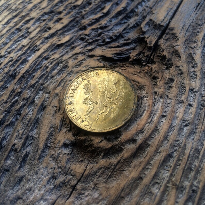 Shell Souvenir Coin France Token Shell Token Flight and | Etsy