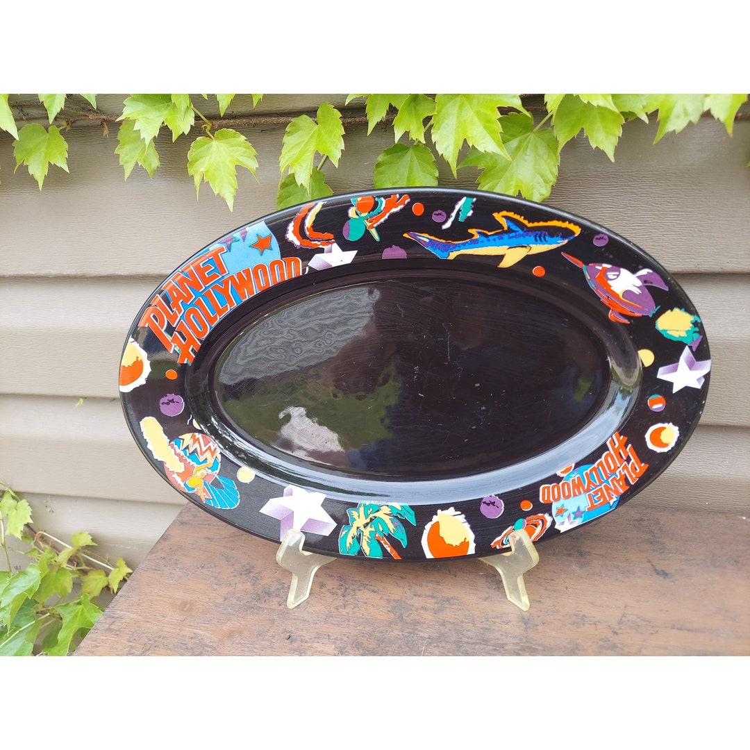 14" Planet Hollywood Platter - Etsy