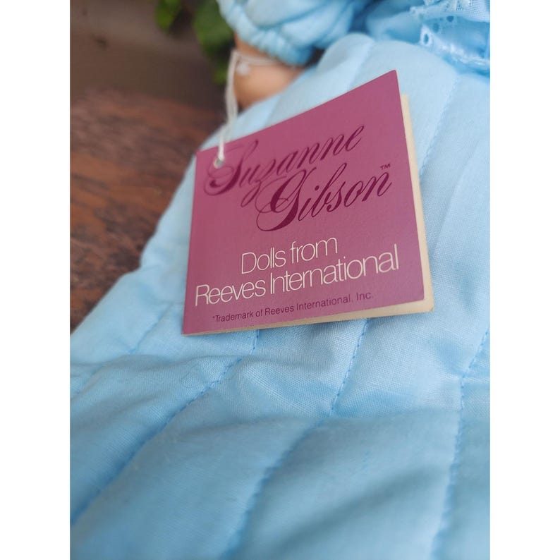 Suzanne Gibson 12" Baby Doll Denise Blue Layette Original Hang Tag - Etsy