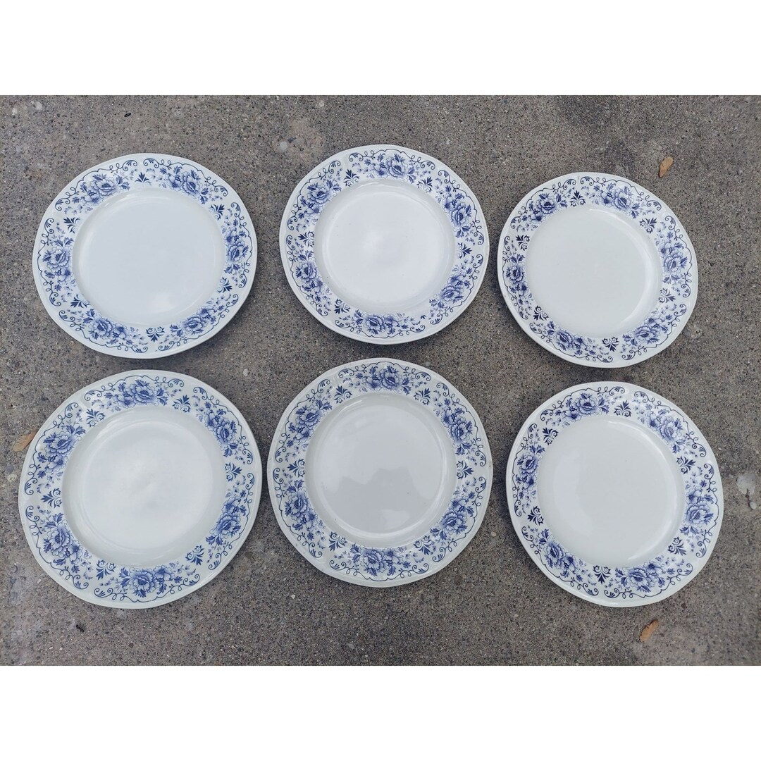 6 Henry Ford Museum Iroquois Clinton Inn 10 3/8" Dinner Plates - Etsy