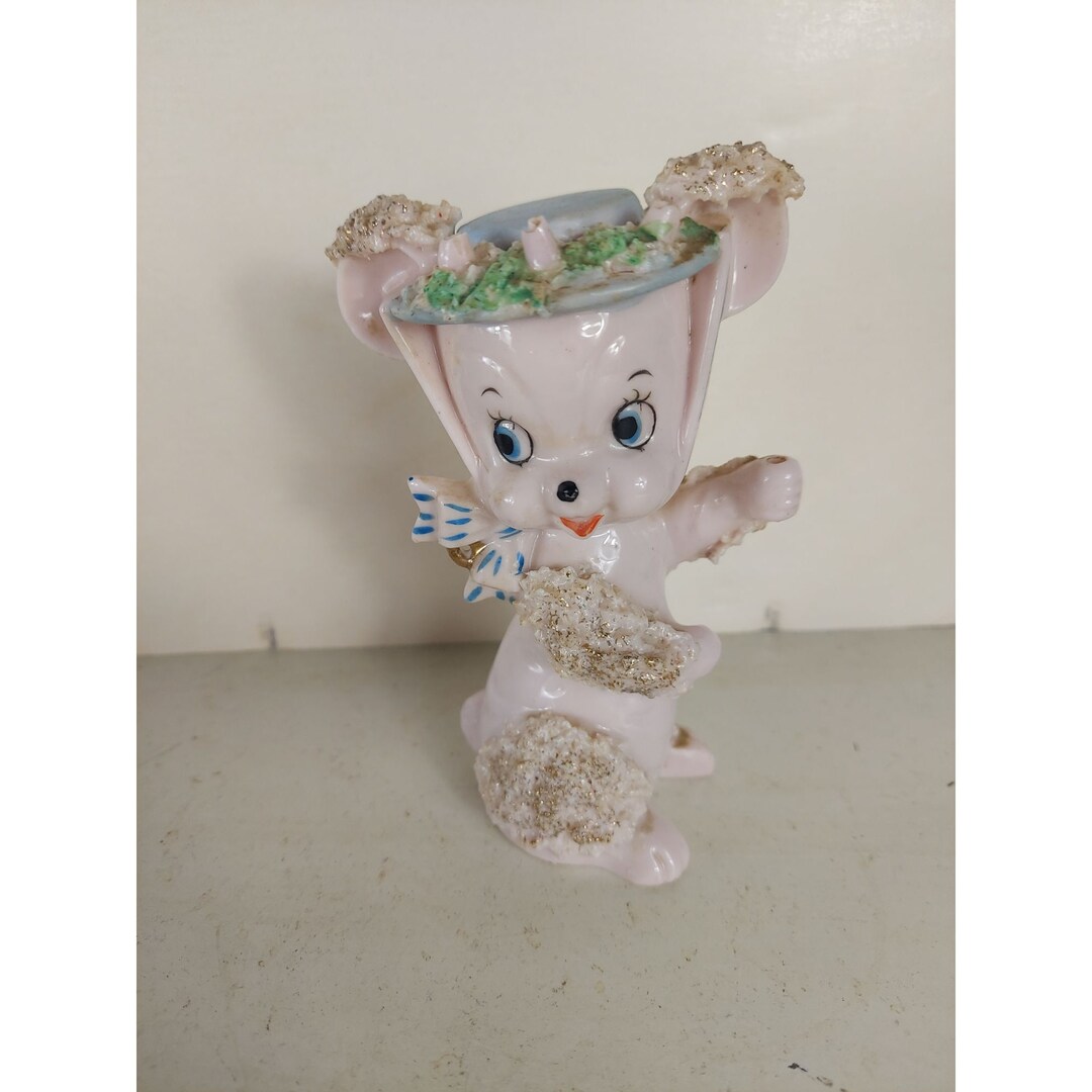 Vintage Pink Spaghetti Mouse - Etsy