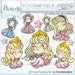 Princess Clipart Princess Graphics COMMERCIAL USE Princess | Etsy