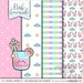 Pink Lemonade Patterns Summer Digital Papers Summer - Etsy