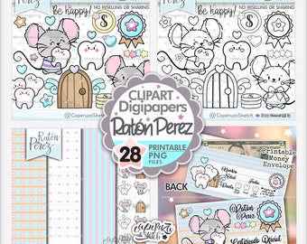 Ratón Pérez, Clipart, Mouse Clipart, Tooth Fairy, Perez Mouse, Graphics ...