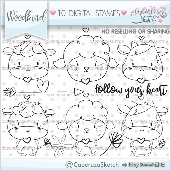 Sheep Stamp - Etsy