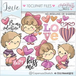 Valentine's Day Clipart, Valentine's Day Graphic, Love Clipart ...