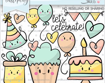SWEETS & TREATS 1 Clipart 29 Png Clipart Files Instant - Etsy