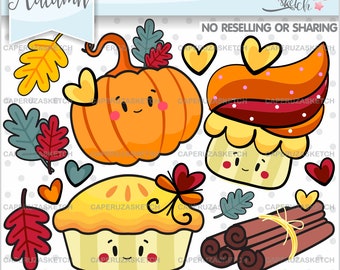 Thanksgiving Clipart, Thanksgiving Graphics, COMMERCIAL USE ...