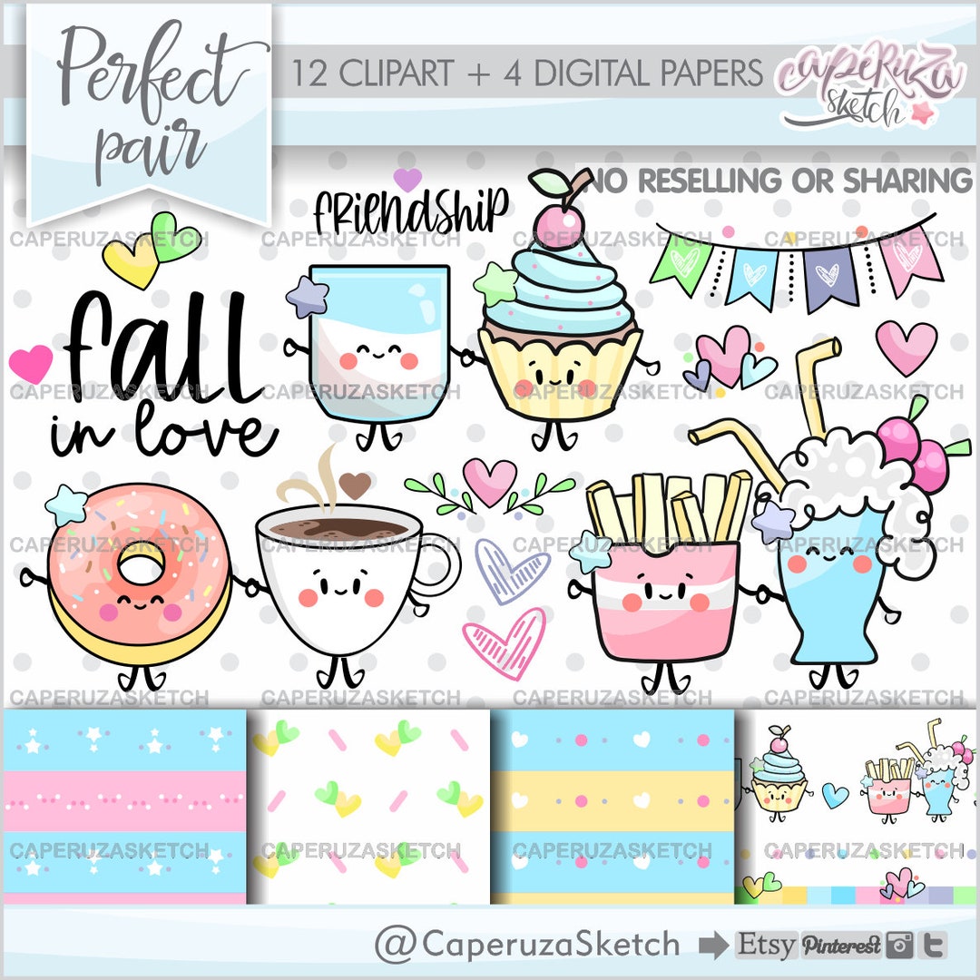Perfect Pair Clip Art Couple Clipart Valentines Day Clipart Valentines Day Clipart