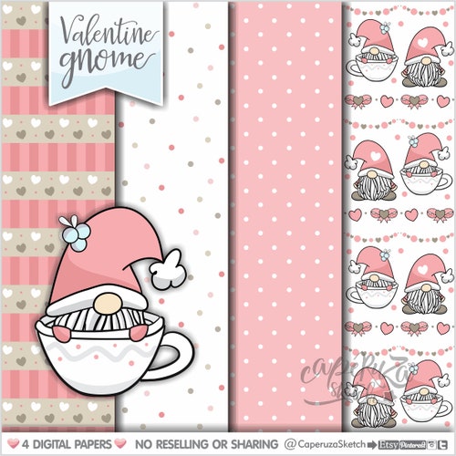 Valentine's Day Clipart Love Clipart COMMERCIAL USE - Etsy