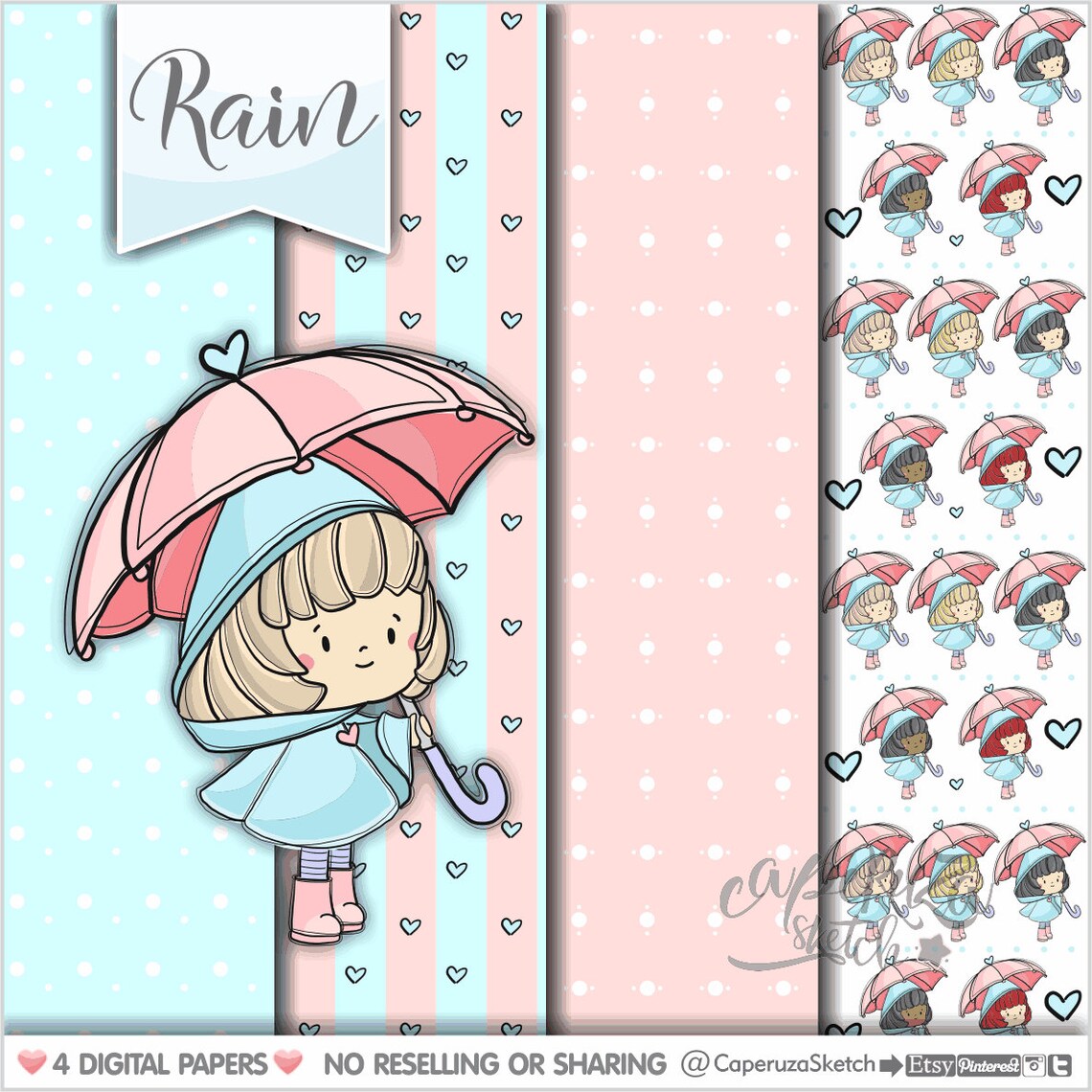 Weather Digital Paper Weather Pattern Weather Texture - Etsy
