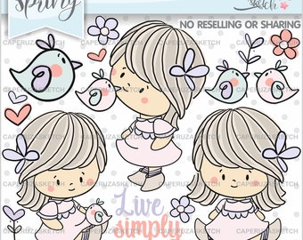 Spring Floral, Clipart, Clipart Commercial Use, Vector Graphics, Clip ...