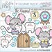 The Tooth Mouse Clipart, Mouse Clipart, COMMERCIAL USE, Mouse Graphics ...