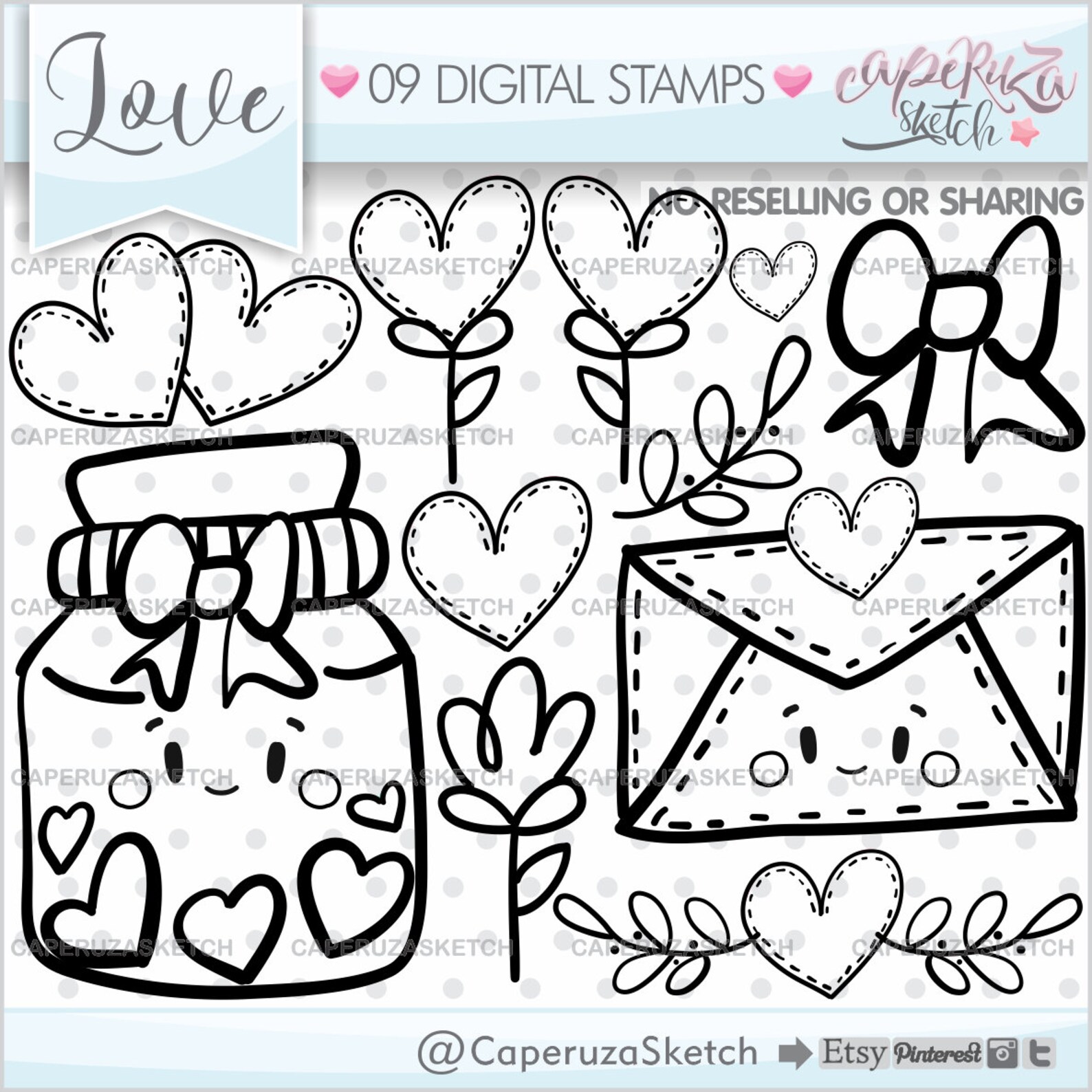 Valentine's Day Stamps Valentine's Day Valentines - Etsy