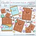 Chocolate Bar Clipart, Chocolate Bar Graphics, COMMERCIAL USE ...