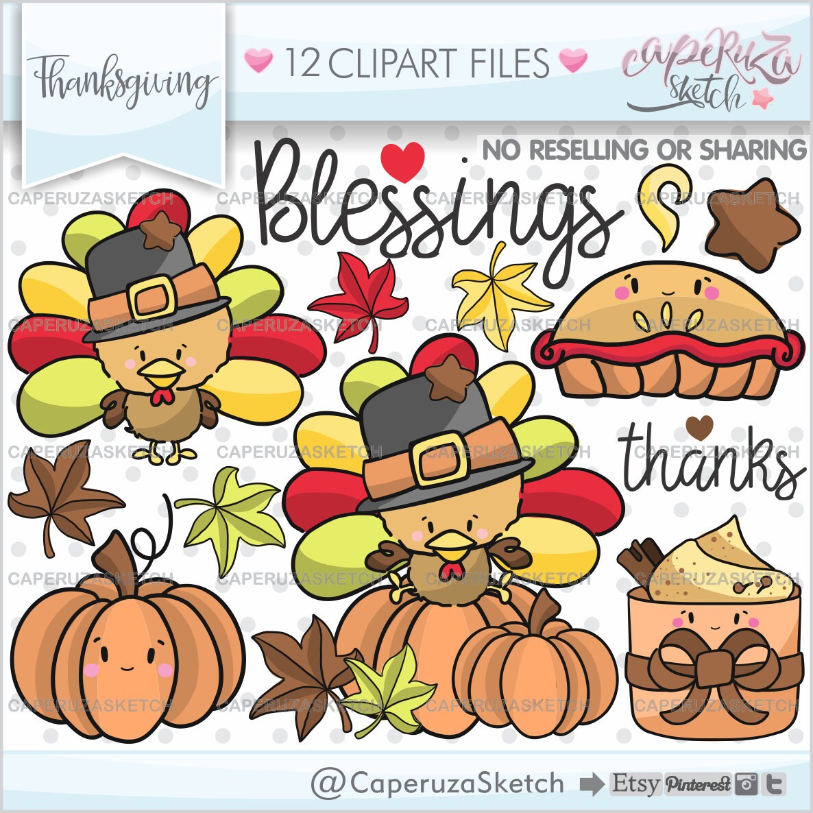 Thanksgiving Traditions Clipart