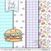 Fast Food Digital Paper, Fast Food Pattern, COMMERCIAL USE, Food ...